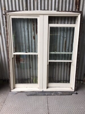 Timber Double Hung Twin Sash Window - 1630w x 1797h x 142d | eBay