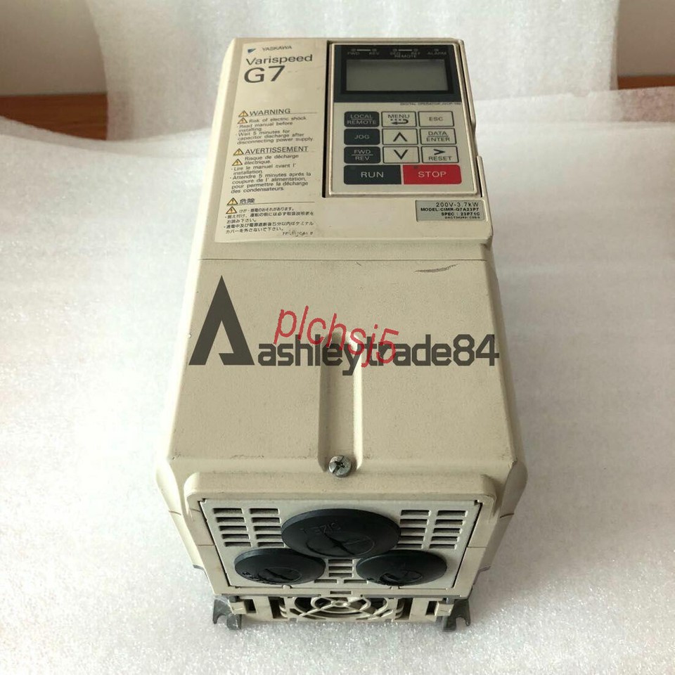 1PCS Used Yaskawa Varispeed G7 Inverter CIMR-G7A23P7 3PH 200V 3.7KW | eBay