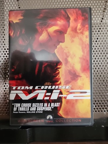Mission Impossible 2 DVD 2000 Tom Cruise Widescreen Collection FREE ...