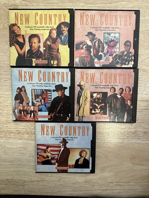 New Country - 1994 New Country Magazine - CD Compact Disc Lot of 5 | eBay