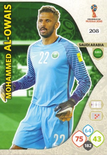 Choose SAUDI ARABIA team cards Panini Adrenalyn XL FIFA World Cup 2018 ...