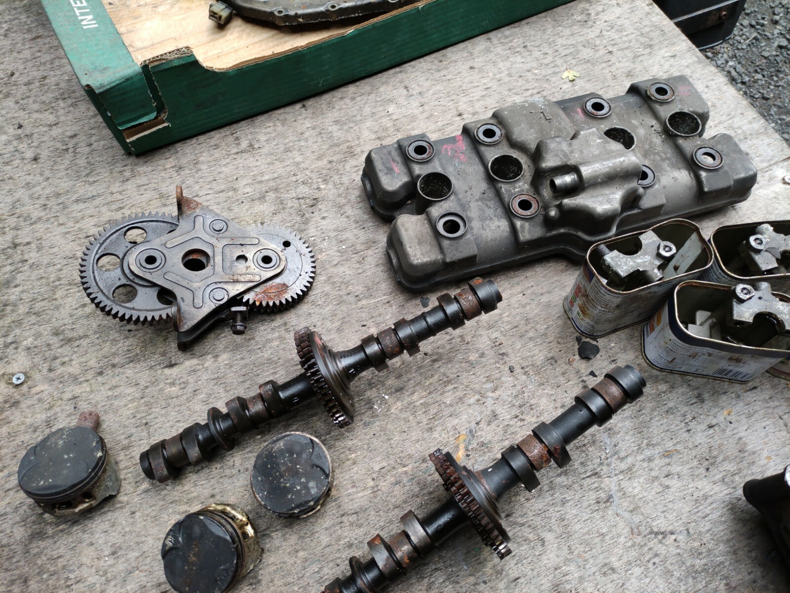 Honda CBR400RR CBR400 CBR NC23E NC23 Baby Blade Engine top end will ...