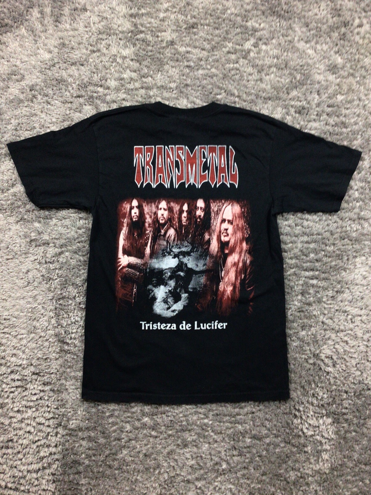Vintage Transmetal Tristeza de lucifer album band t s… - Gem