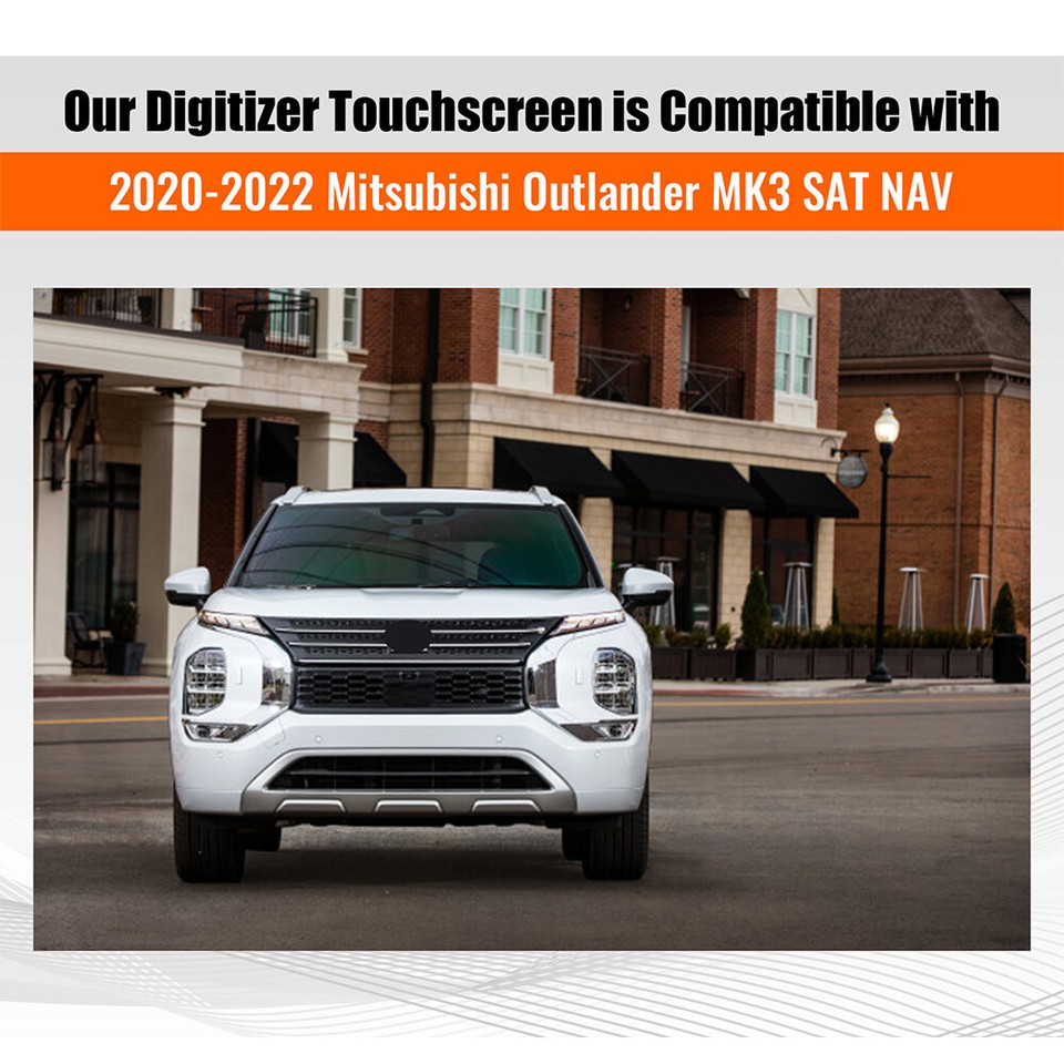 8in Touch Screen W/O LCD For Mitsubishi Outlander Mirage G4 2019-2022 ...