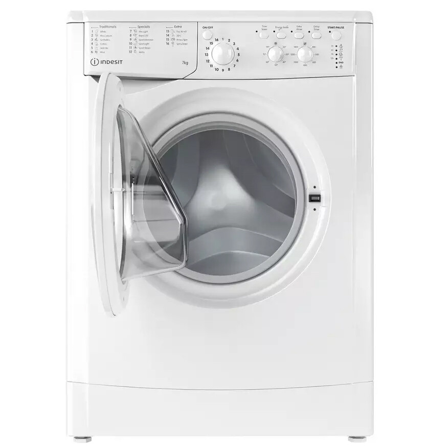 Indesit EcoTime IWC71252W 7KG 1200 Washing Machine - White | eBay UK