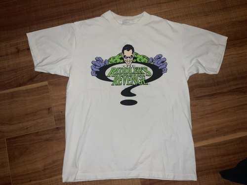 Vintage Riddler’s Revenge Rare Six Flags Tshirt 90s M… - Gem