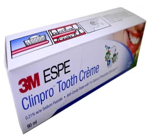 10X 3M ESPE Clinpro Tooth Creme Toothpaste Spear Mint Anti-Cavity. FS ...