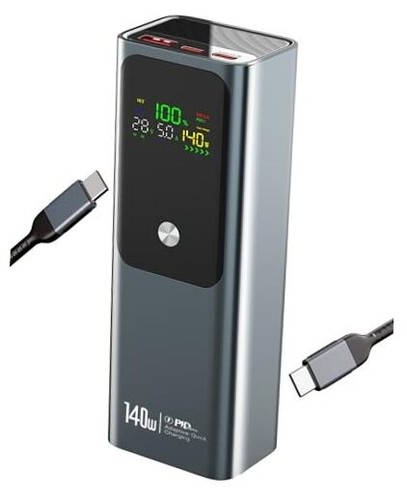 Power Bank (27000mAh・140W) Single Output 140W-Laptop Portable Charger ...