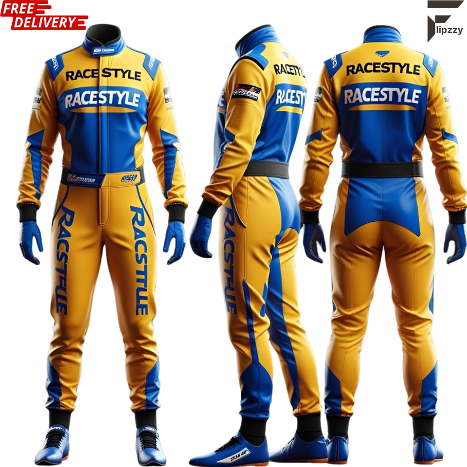 Custom F1 Go Kart Racing Suit CIK/FIA Level 2 | Personalized Racewear ...