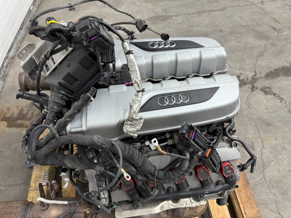2021 AUDI R8 AWD 5.2L V10 ENGINE MOTOR DROPOUT ASSEMBLY 14,100 MILES | eBay