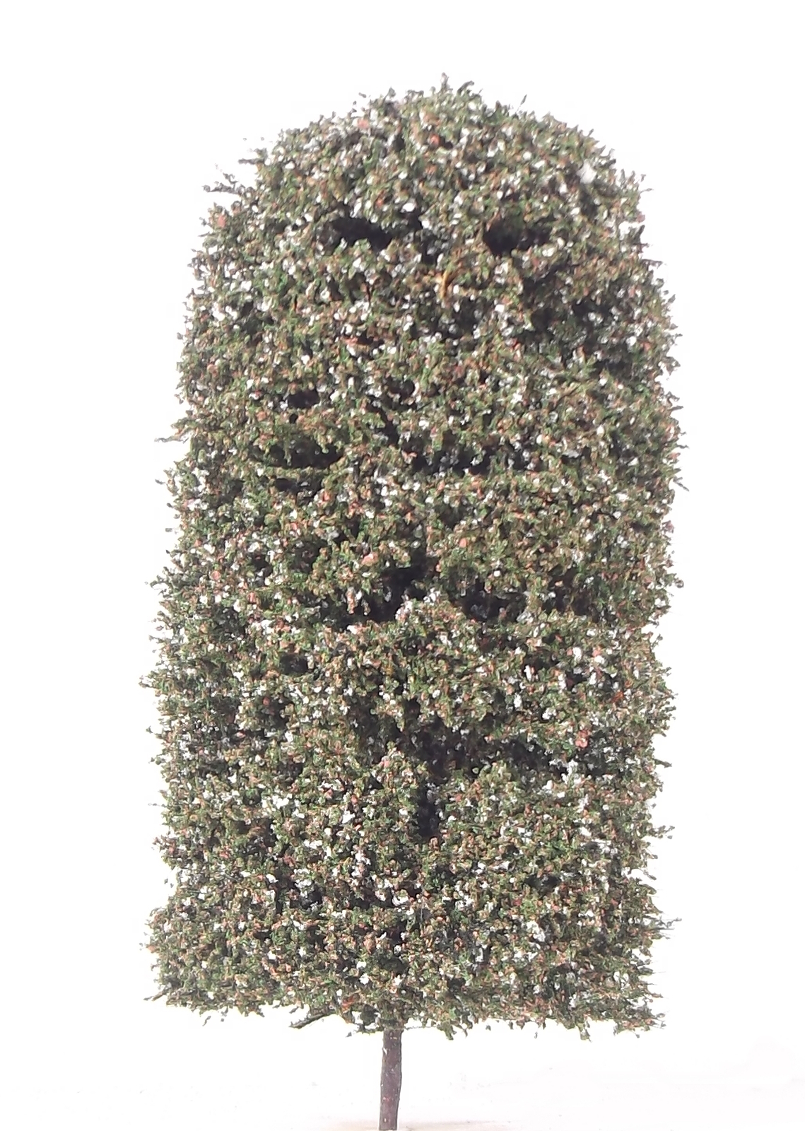 K&M Trees DX175B 175mm Tall Deciduous Green Tree With Red And White ...