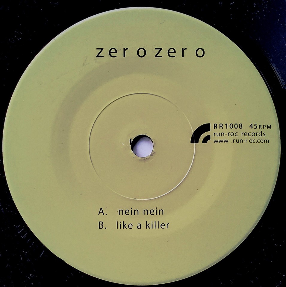 Zero Zero 45 Nein Nein / Like a Killer - New Wave - Rare Sleeve Variant ...