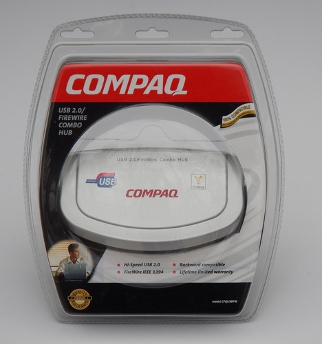 Compaq USB 2.0 FireWire IEEE 1394 Combo Hub CPQUSBFW Windows XP 2000 ...