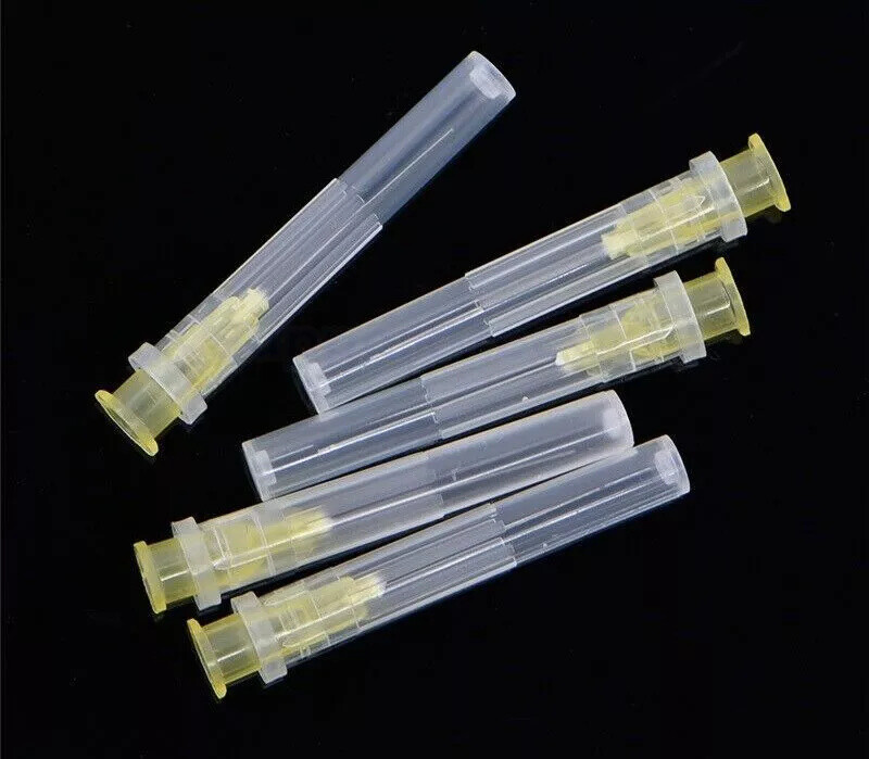 50x Dental Endo Irrigation Needle Root canal Tips One Side Hole 30G 0 ...