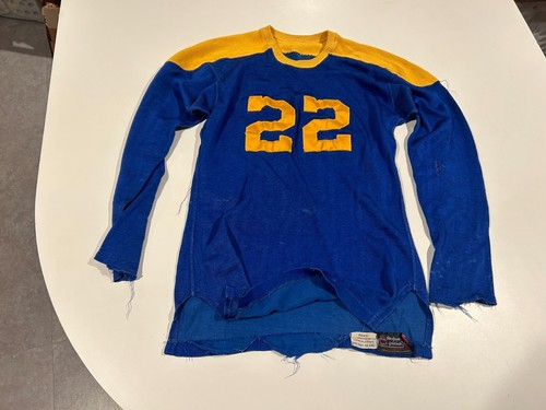 original VINTAGE macgregor goldsmith size 40 GAME WORN DURENE FOOTBALL JERSEY | eBay