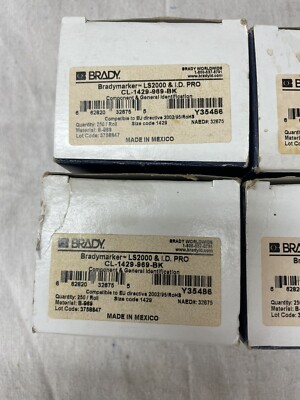 Brady Bradymarker LS2000 & I.D. PRO CL-1429-969-BK | eBay