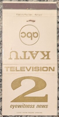 Matchcover KATU ABC Television Portland Oregon California | eBay