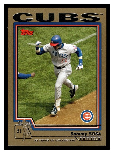 2004 Topps Sammy Sosa #368 Gold /2004 Chicago Cubs | eBay