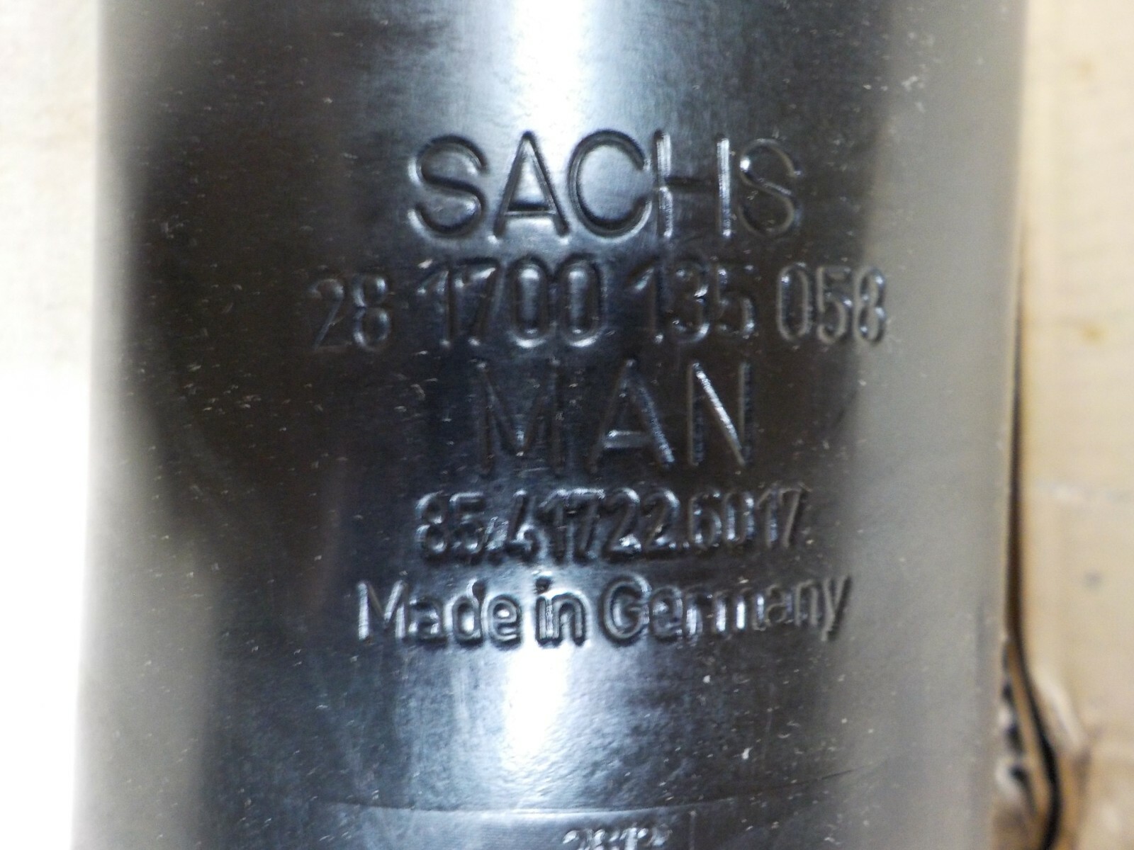 MAN 85417226017, Shock Absorber, Genuine OEM Part, SACHS, Made In ...