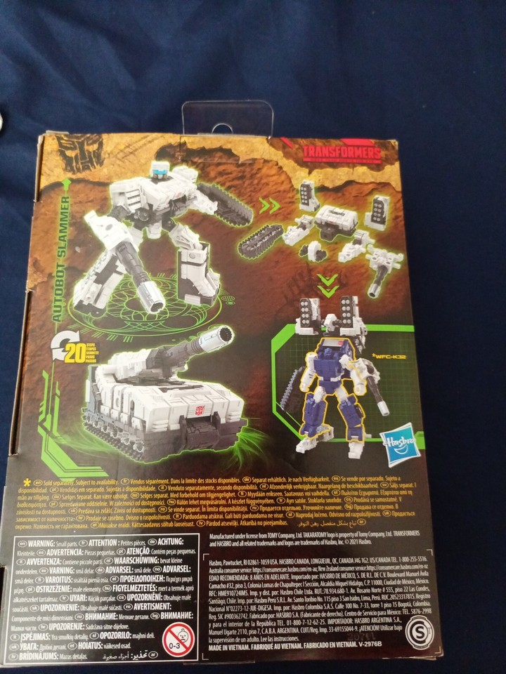 Hasbro Transformers War for Cybertron Autobot Slammer 9.5 inch Action ...