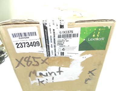 LEXMARK 40X2375 Maintenance Kit X852E X854E X850E EL300523 Genuine OEM ...