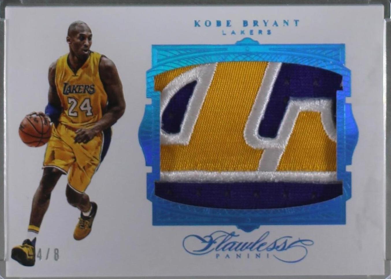 2015-16 Panini Flawless - Patches Kobe Bryant #2 Sapphire /8 (MEM) for sale online | eBay