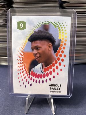 2023 DOC DECK OF CARDS 9 GREEN AIRIOUS BAILEY ROOKIE RC BASKETABLL | eBay