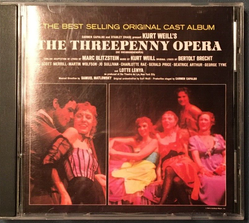 Lotte Lenya Threepenny Opera Lotte Lenya New To Theatrgold.com