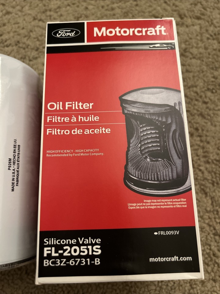 GENUINE MOTORCRAFT FL-2051S OIL FILTER FORD POWERSTROKE DIESEL BC3Z ...