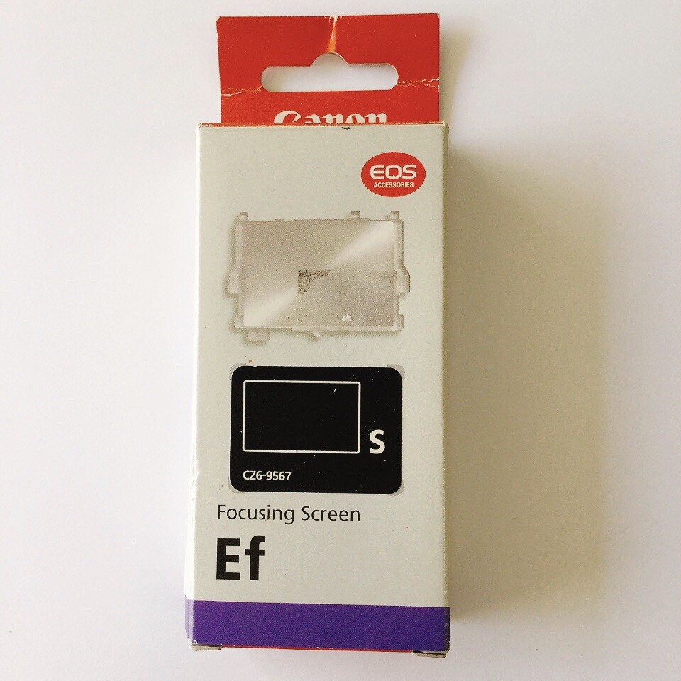 【MINT】Canon Focusing Screen Ef S for EOS 40D EFS in Box + English ...