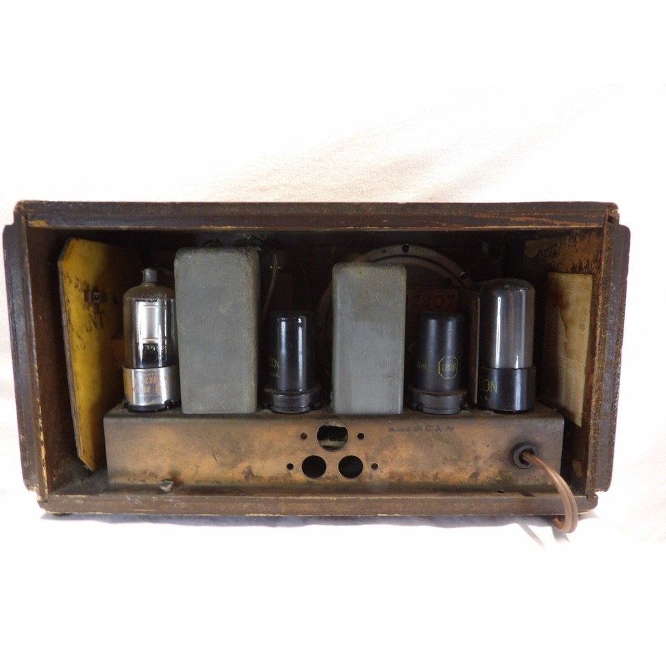 Antique 1947 Setchell Carlson Radio Dorafone, working | eBay
