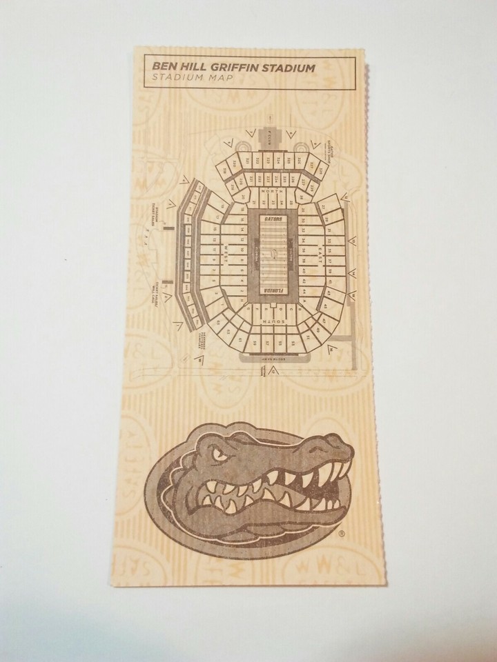 2016 Florida Gators Football Season Ticket Schedule | eBay