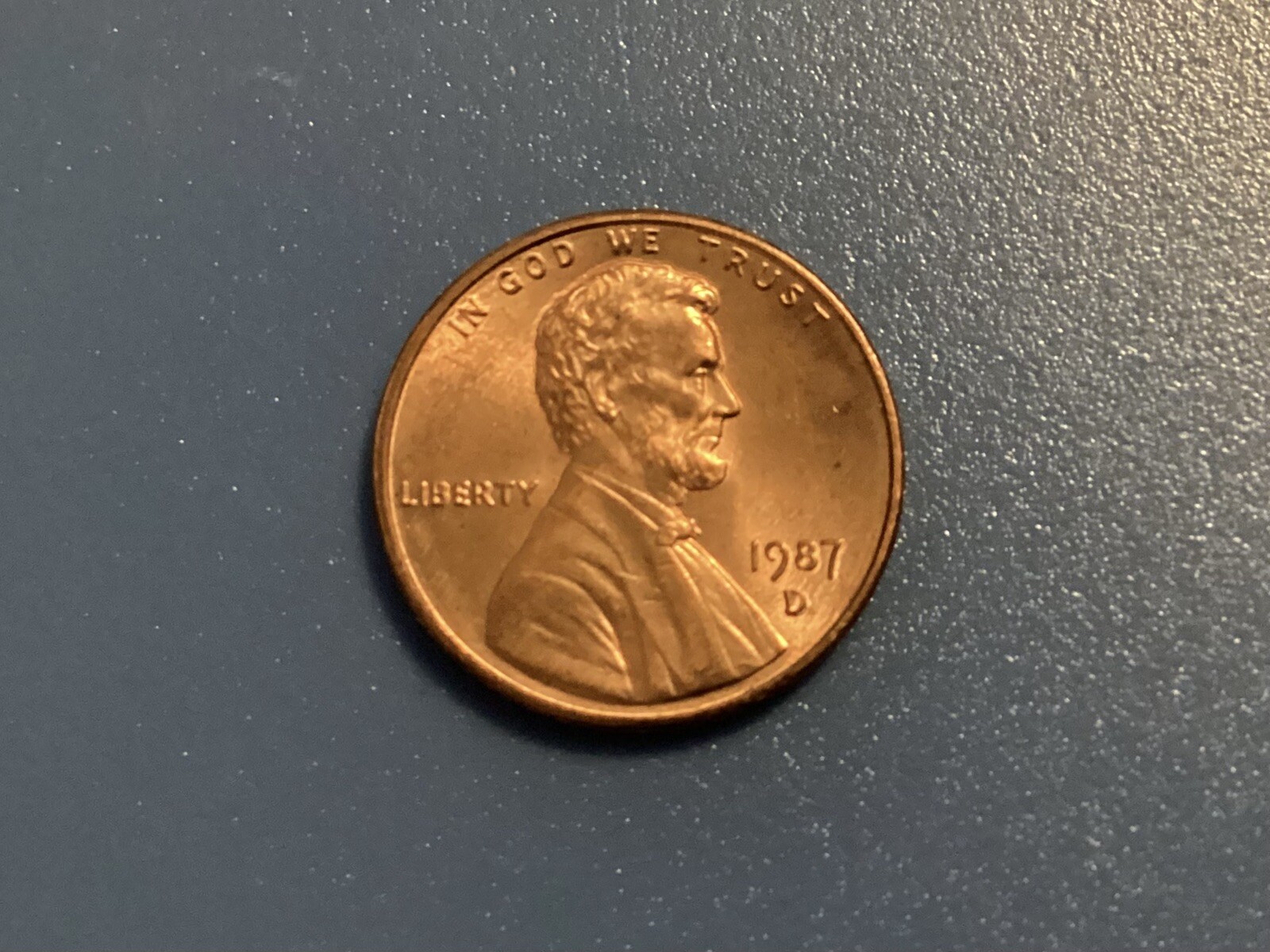 1987 D Lincoln Memorial Penny Errors DOUBLED DIE OBVERSE & REPUNCHED ...