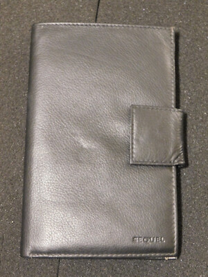 VINTAGE SEQUEL MEN LEATHER "LARGE" WALLET - LIKE NEW | eBay