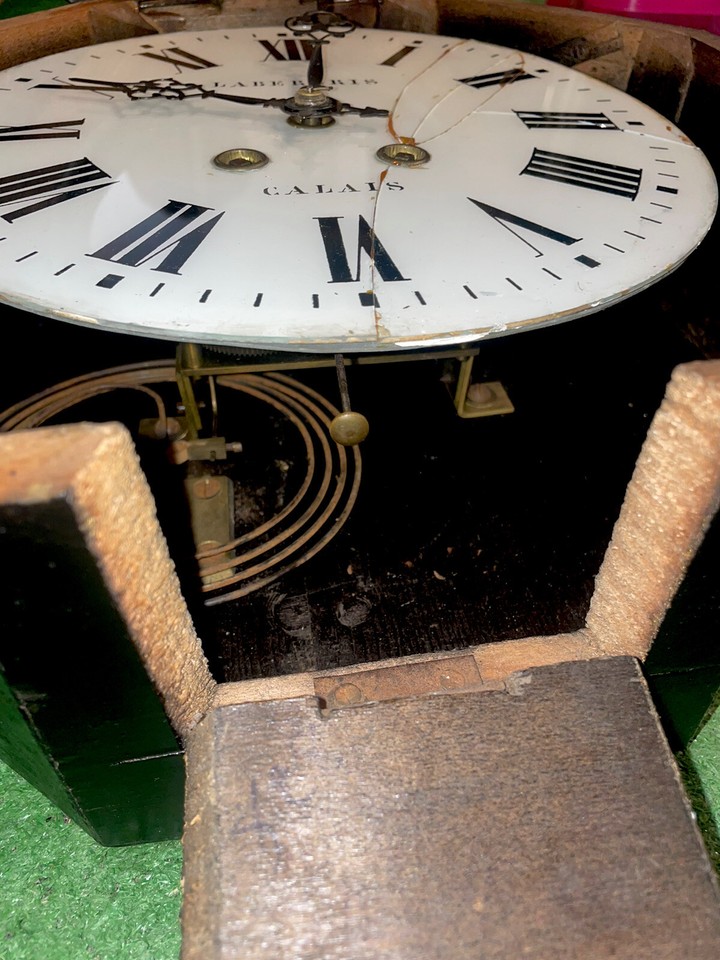 Antique French Baker’s Wall Clock by Labergris of Calais | eBay