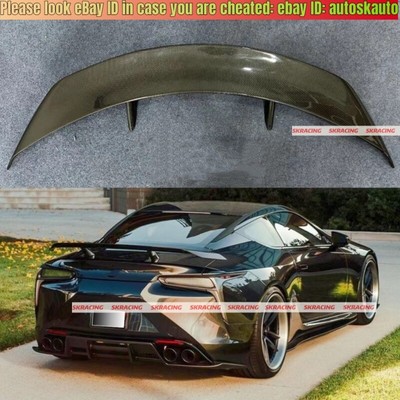 Dry Carbon Fiber Trunk Lip Spoiler Rear Wing For Lexus LC500 LC500H ...