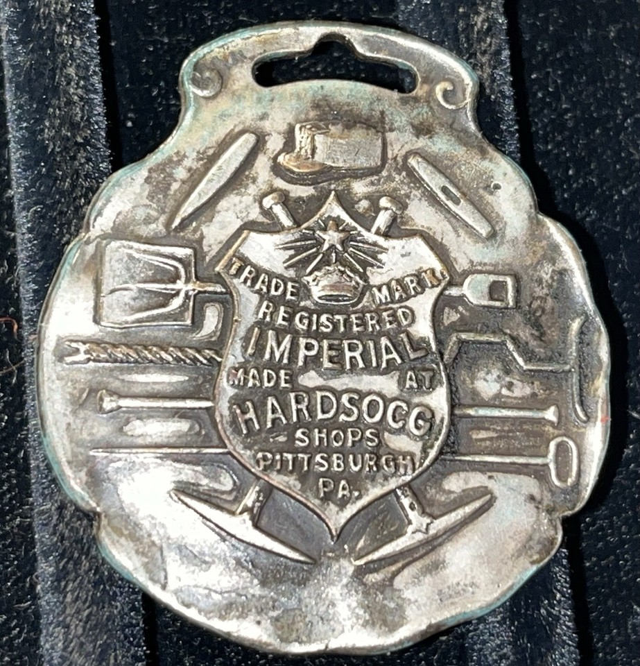 HARDSOG IMPERIAL MINING TOOLS PITTSBURGH PA MINE DRILL PICK CAP Pocket ...