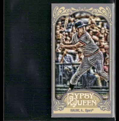 2012 Topps Gypsy Queen Al Kaline Mini Gypsy Queen Back #242 Detroit ...