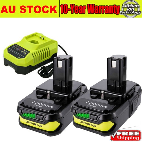 18V Lithium Battery RB18L25 For Ryobi One+ Plus P107 P108 P105 P104 ...