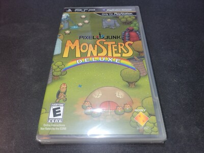 PixelJunk Monsters Deluxe Pixel Junk Sony Playstation Portable PSP NEW ...