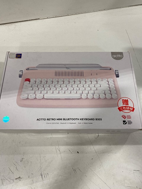 Actto Retro Mini Bluetooth Keyboard B303 for sale online | eBay