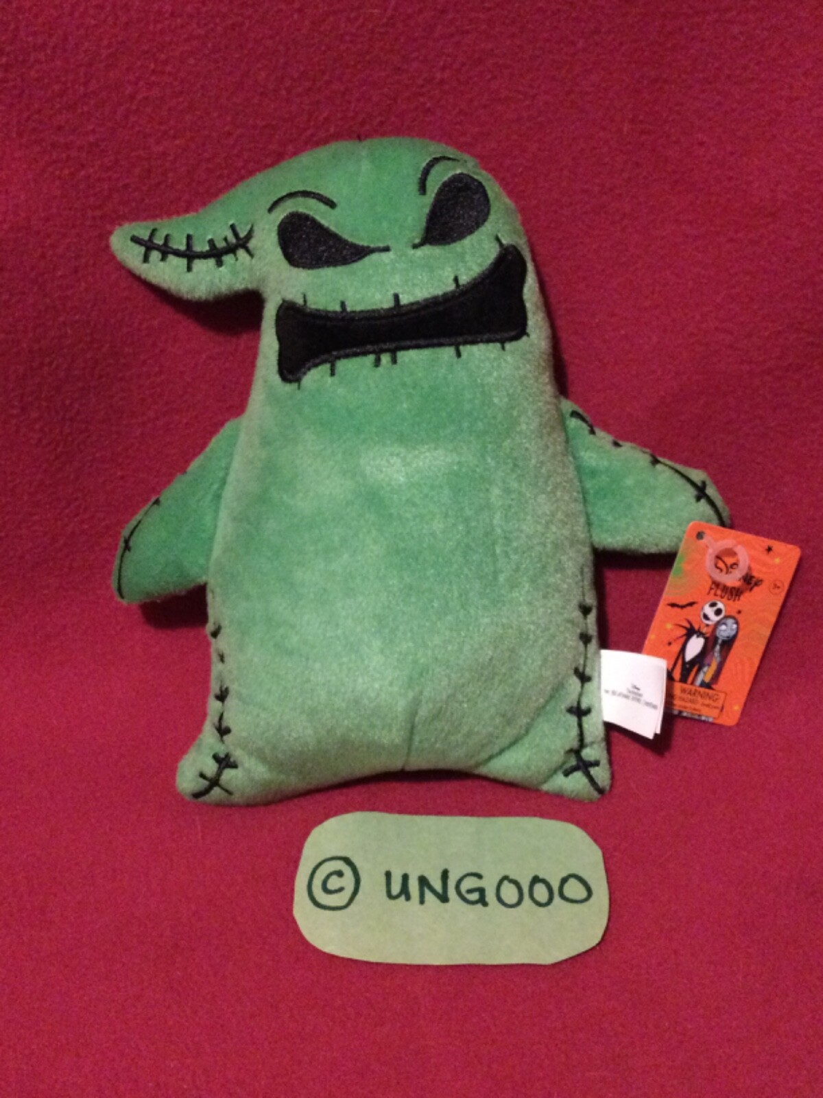 9" Oogie Boogie Green Nightmare Before Christmas Halloween Plush Toy ...