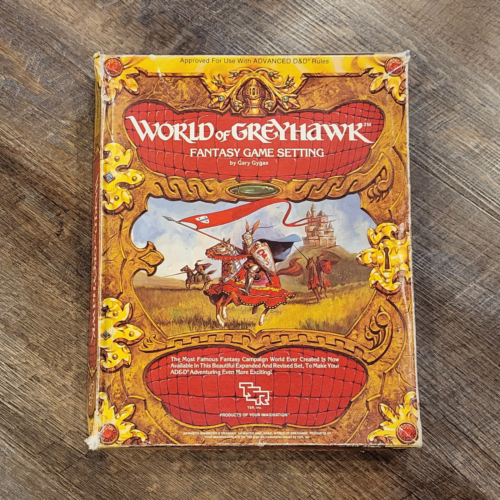 World of Greyhawk Box Set 1015 Advanced Dungeons & Dragons AD&D DnD ...