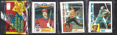 1984 84 Topps Unopened Vintage Baseball Rack Pack 54 Cards - Get a PSA ...