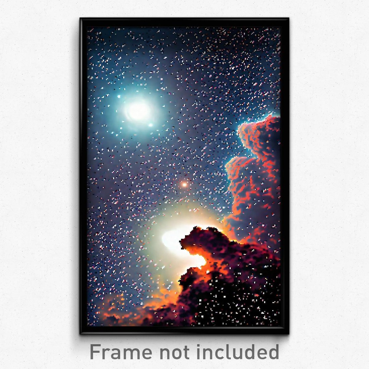 Pixel Art Space Nebula