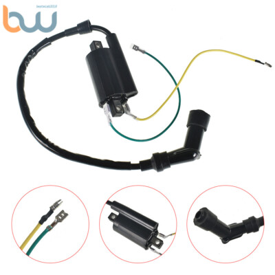 For Honda CB350 CL350 SL350 CB360 Ignition Spark Coil Set with Plug ...