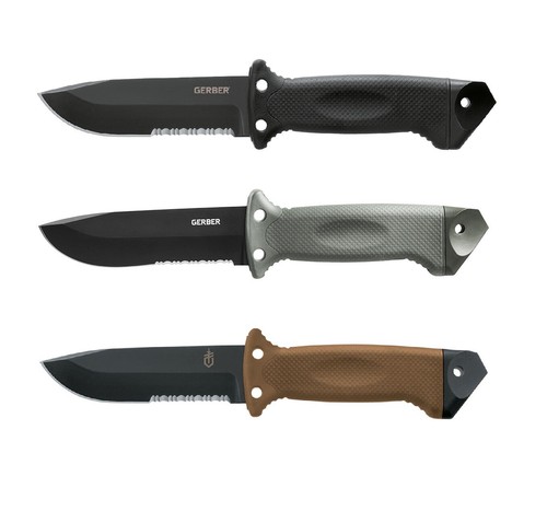 GERBER LMF-2 INFANTRY TACTICAL MILITARY FIXED BLADE KNIFE MOLLE ...