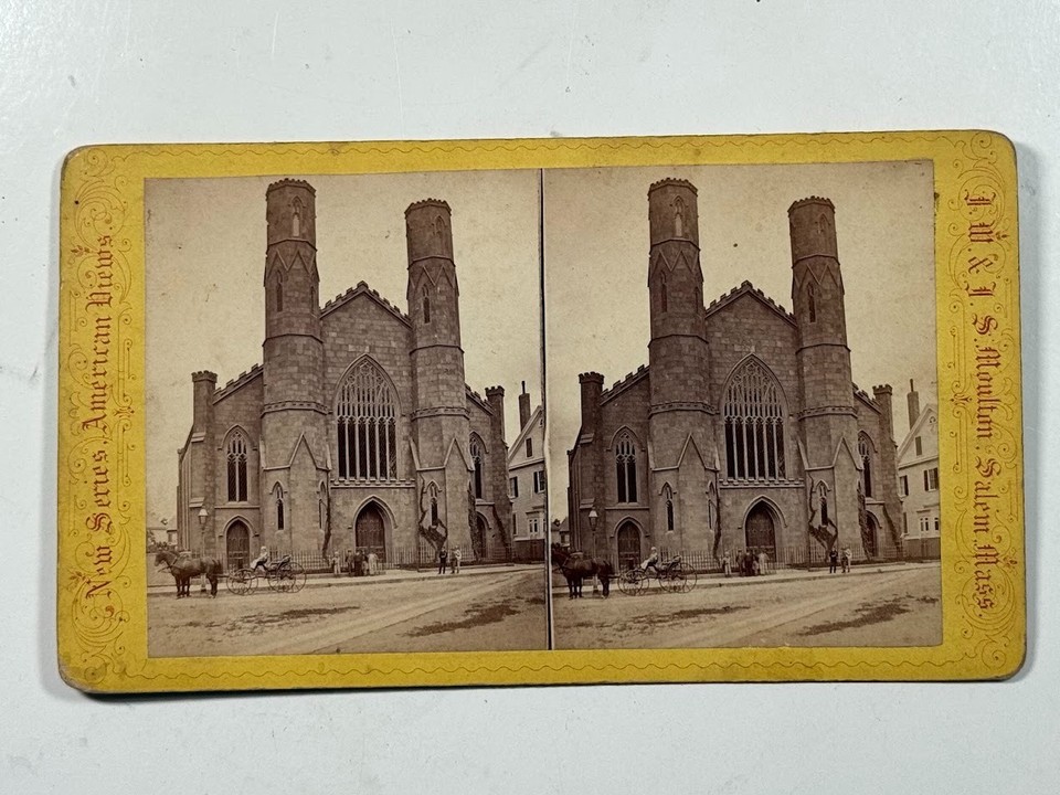 East Church, Salem Massachusetts Historic Gothic Revival Architecture ...