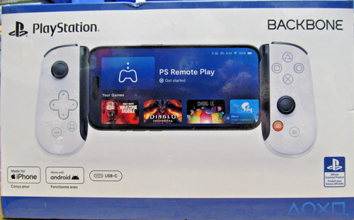 NEW SONY PLAYSTATION BACKBONE USB-C EDITION 2ND GEN WHITE BB-51-P-WS v2 ...