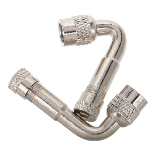 2 Pcs Tire Valve Extension Rod Extender Inflator Hose Air Extensions | eBay